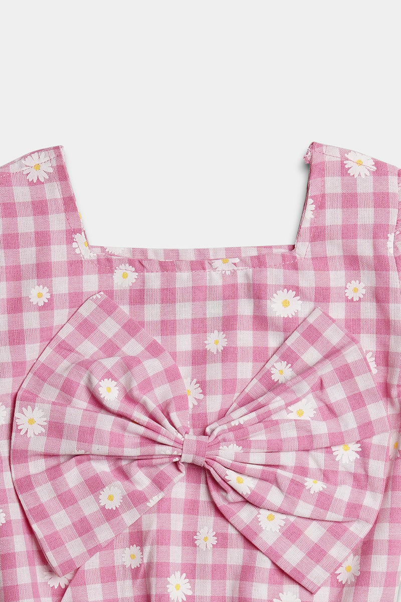 Embroidered Flower Set - Pink – Keewee Clothing